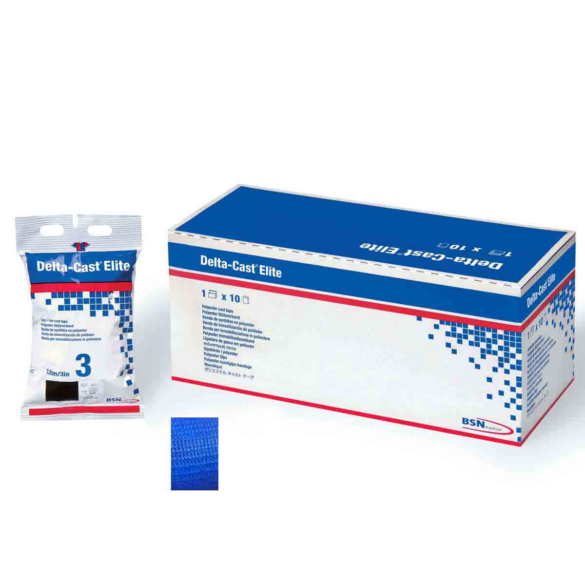 BSN Delta-Cast Elite steunverband in kleur 5 cm, blauw online kopen